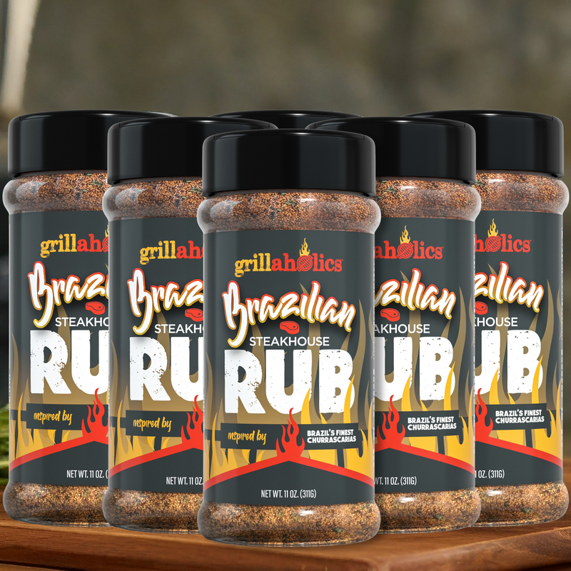 Grillaholics Brazilian Steakhouse Rub (6-Pack) | Grillaholics