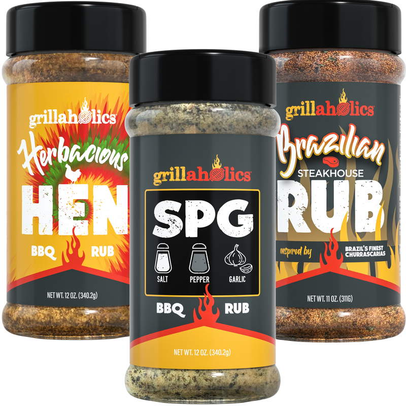Grillaholics Rubs Starter Pack | Grillaholics
