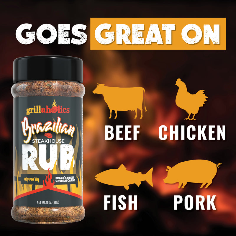 Grillaholics Brazilian Steakhouse Rub | Grillaholics