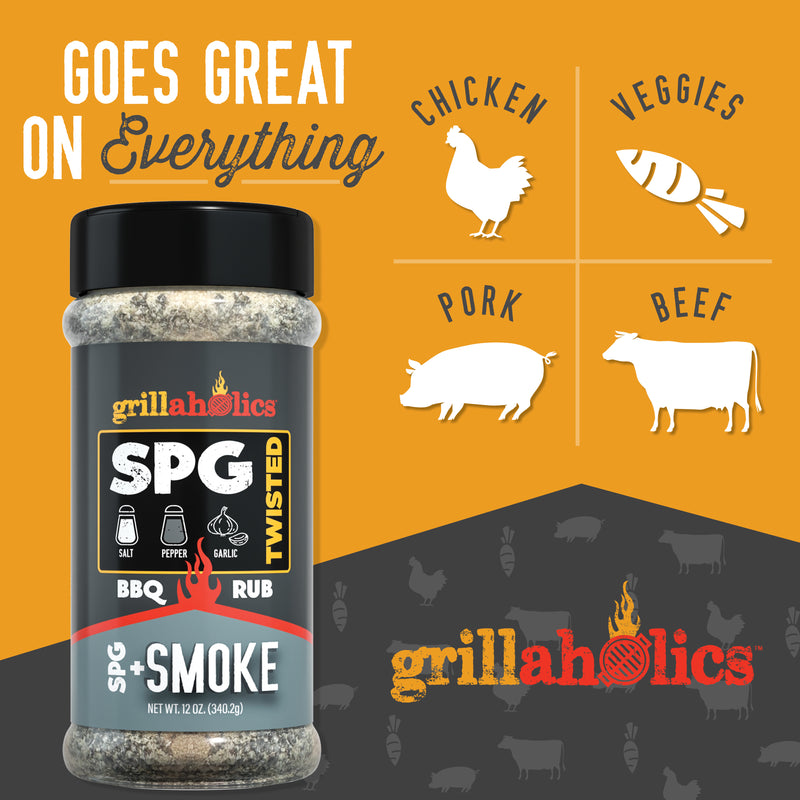 Grillaholics Twisted SPG + Smoke | Grillaholics