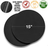 Round Grill Mat - Set of 2 - Heavy Duty Non-Stick Round Cooking Mats ...