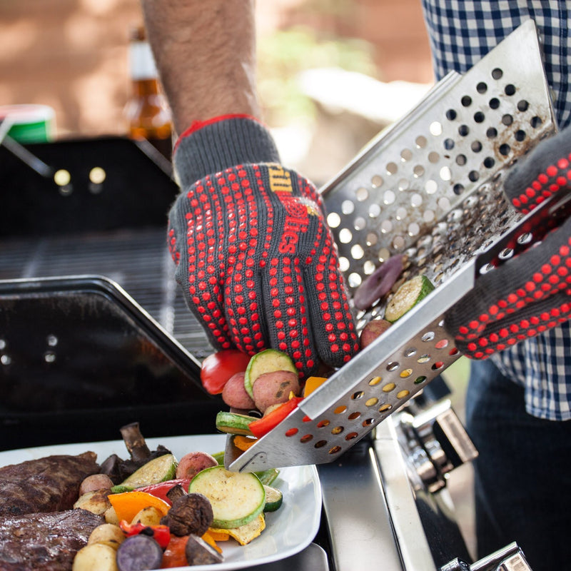 Grillaholics Vegetable Grilling Basket | Get PERFECT Grilled Veggies ...